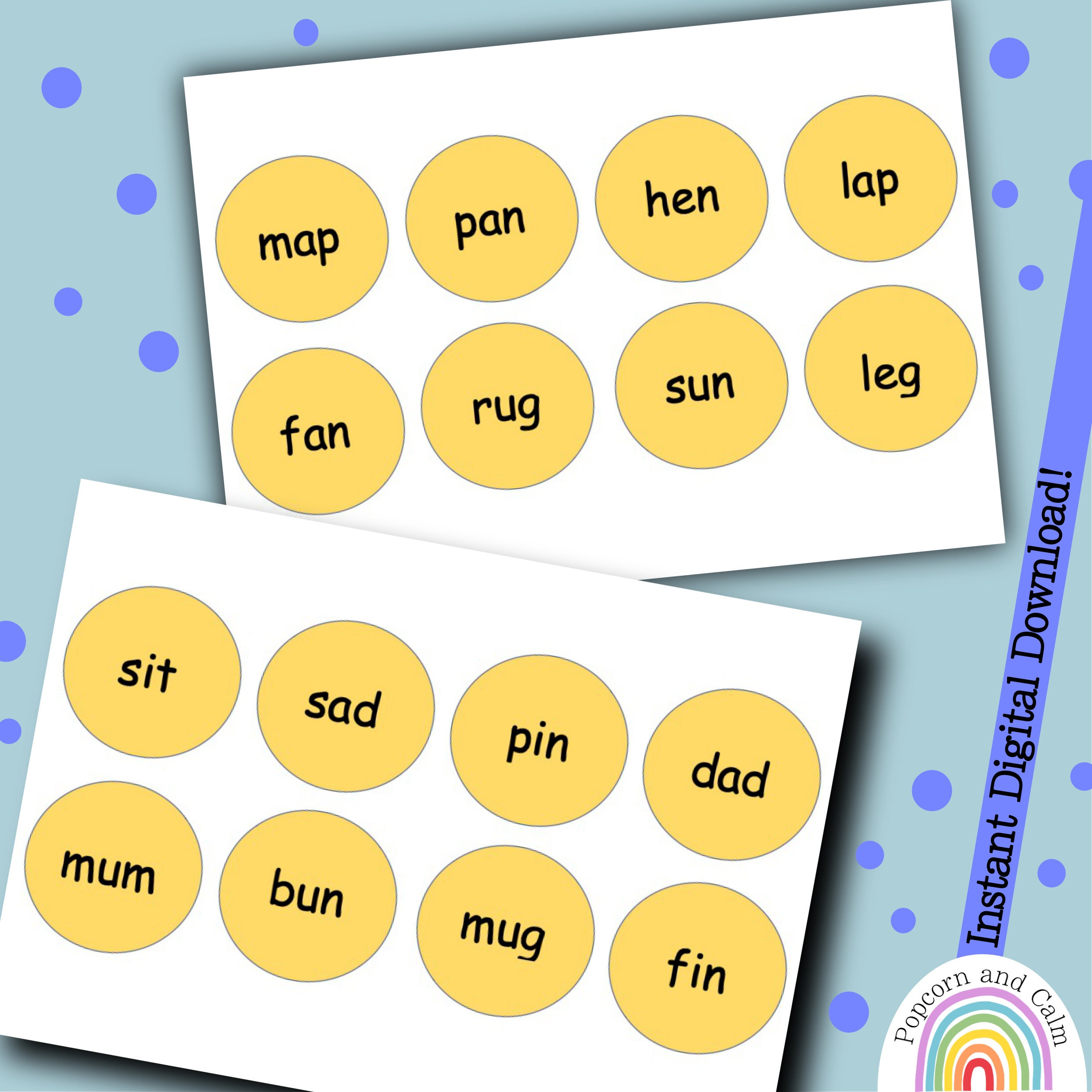 Phonics Printable, CVC Word Game, Pirate Activity, Literacy Resource ...