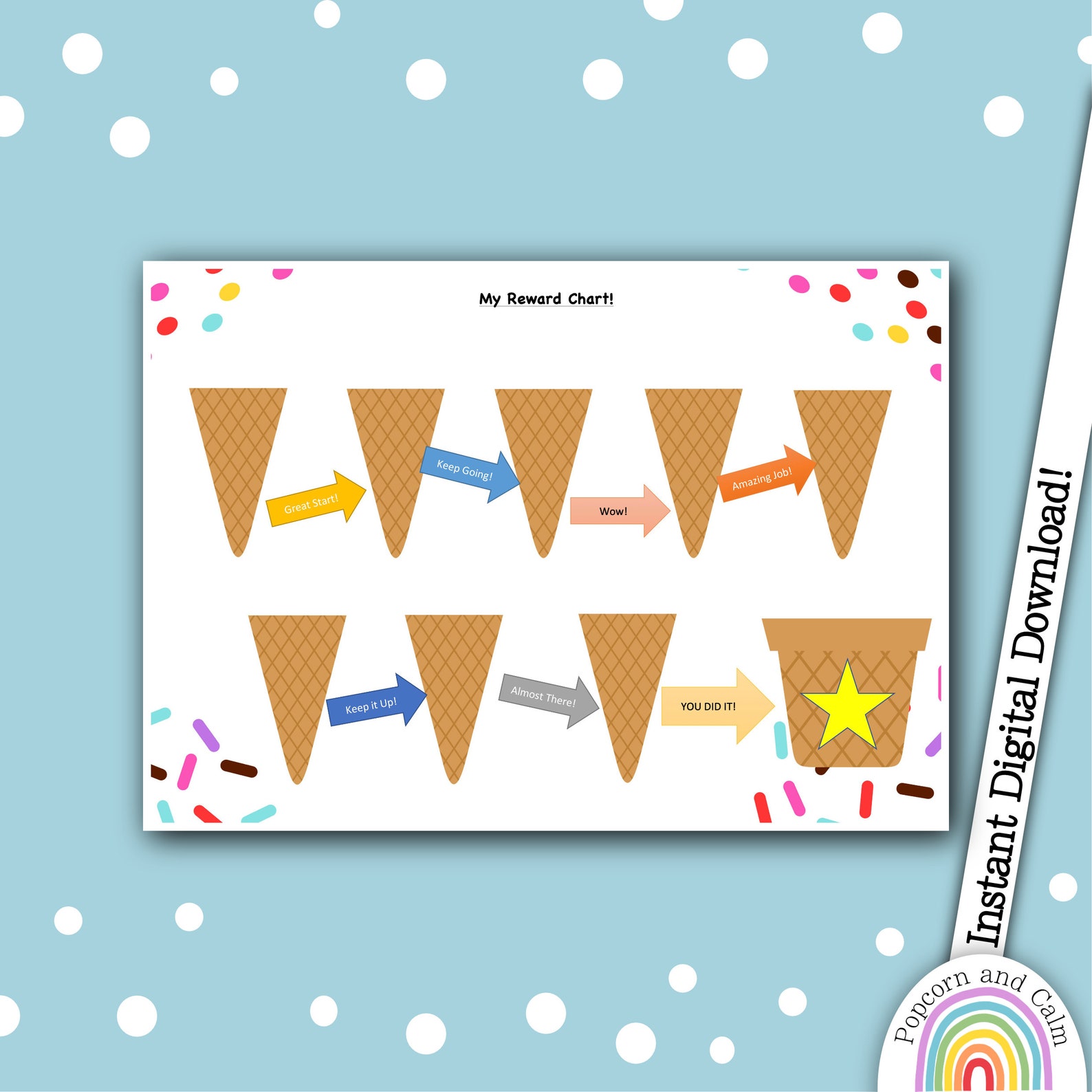 Reward Chart, Behavior Chart, Behaviour Goals, Incentive Chart, Chores ...