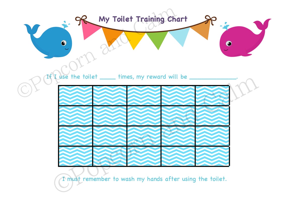 Toilet Training Chart, Potty Reward Chart, Preschool Resources, Nursery ...