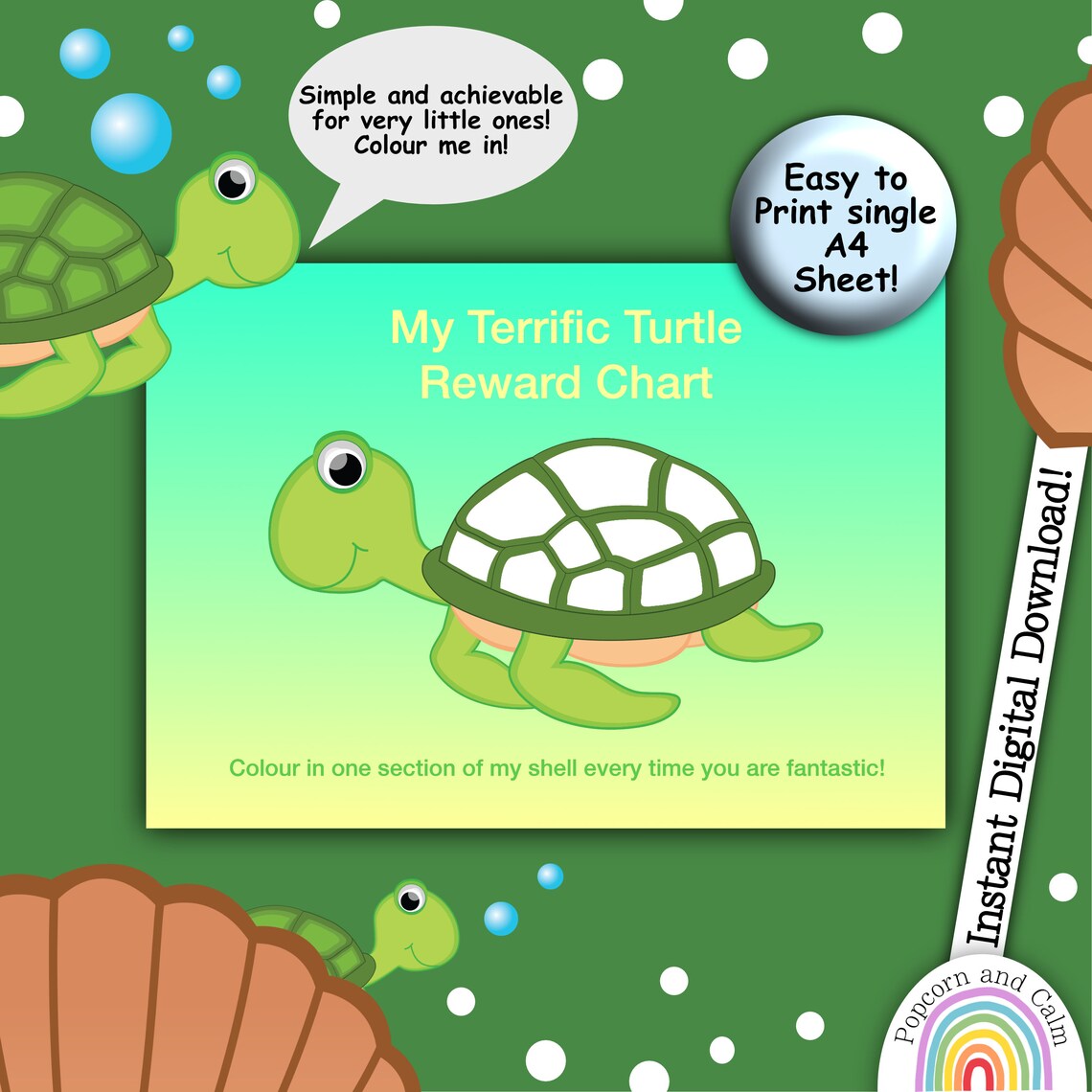Printable Reward Chart, Toddler Reward Chart, Tidy up Chart, Potty ...