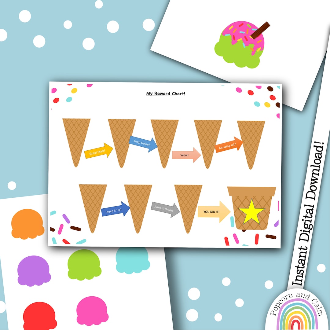 Reward Chart, Behavior Chart, Behaviour Goals, Incentive Chart, Chores ...