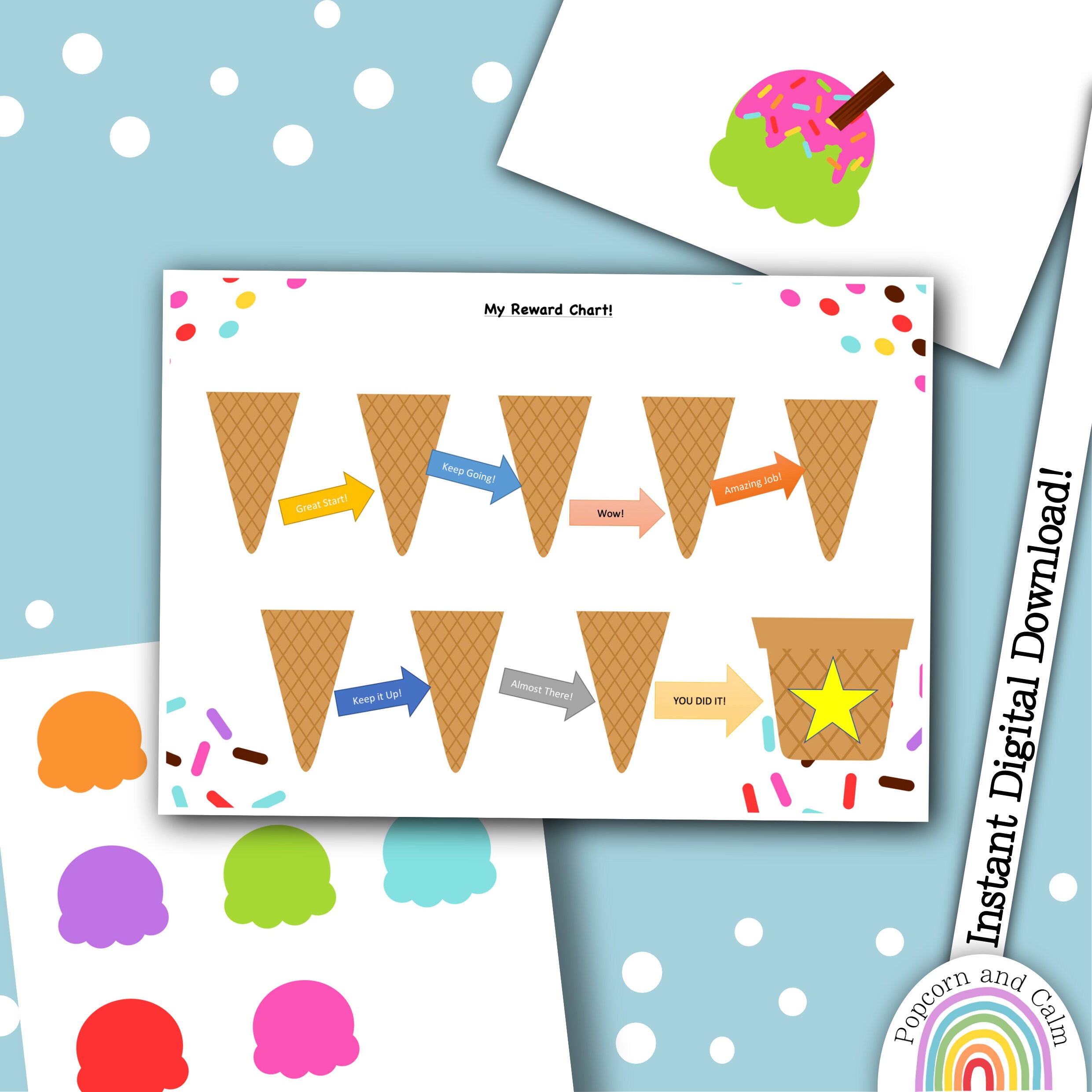 Reward Chart, Behavior Chart, Behaviour Goals, Incentive Chart, Chores ...