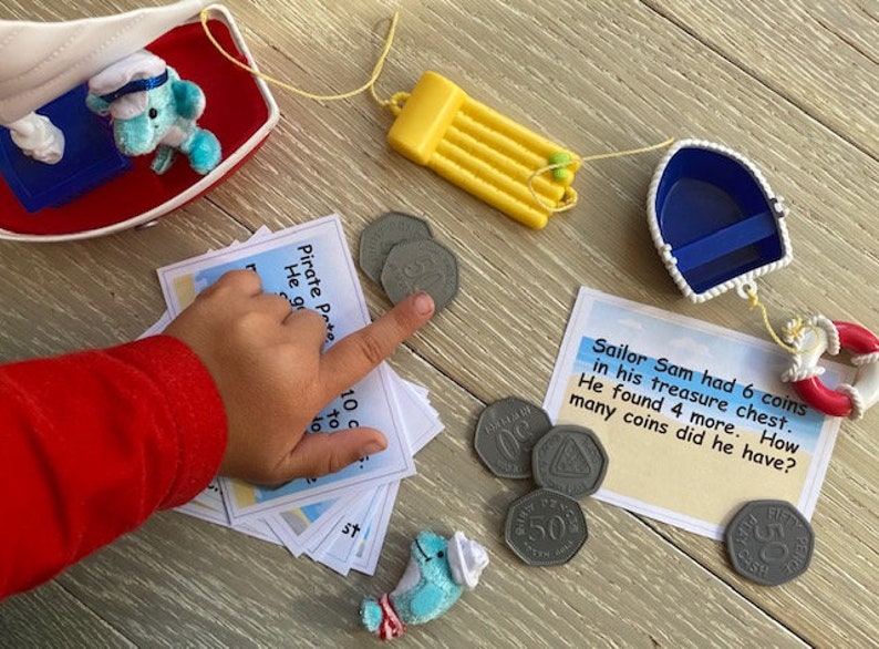 Maths Games, Pirate Maths Resource, Number Activity, Game for Kids ...