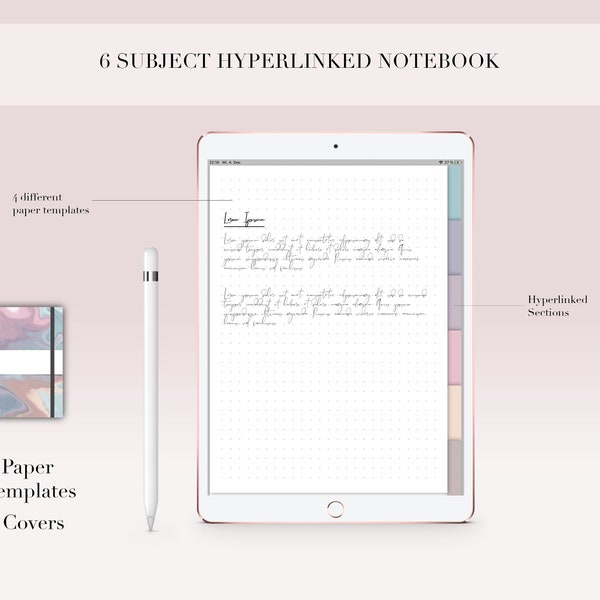 Goodnotes Template - Etsy