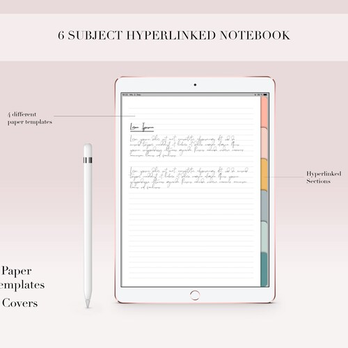 Digital Notebook Goodnotes Notability Digital Stickers - Etsy