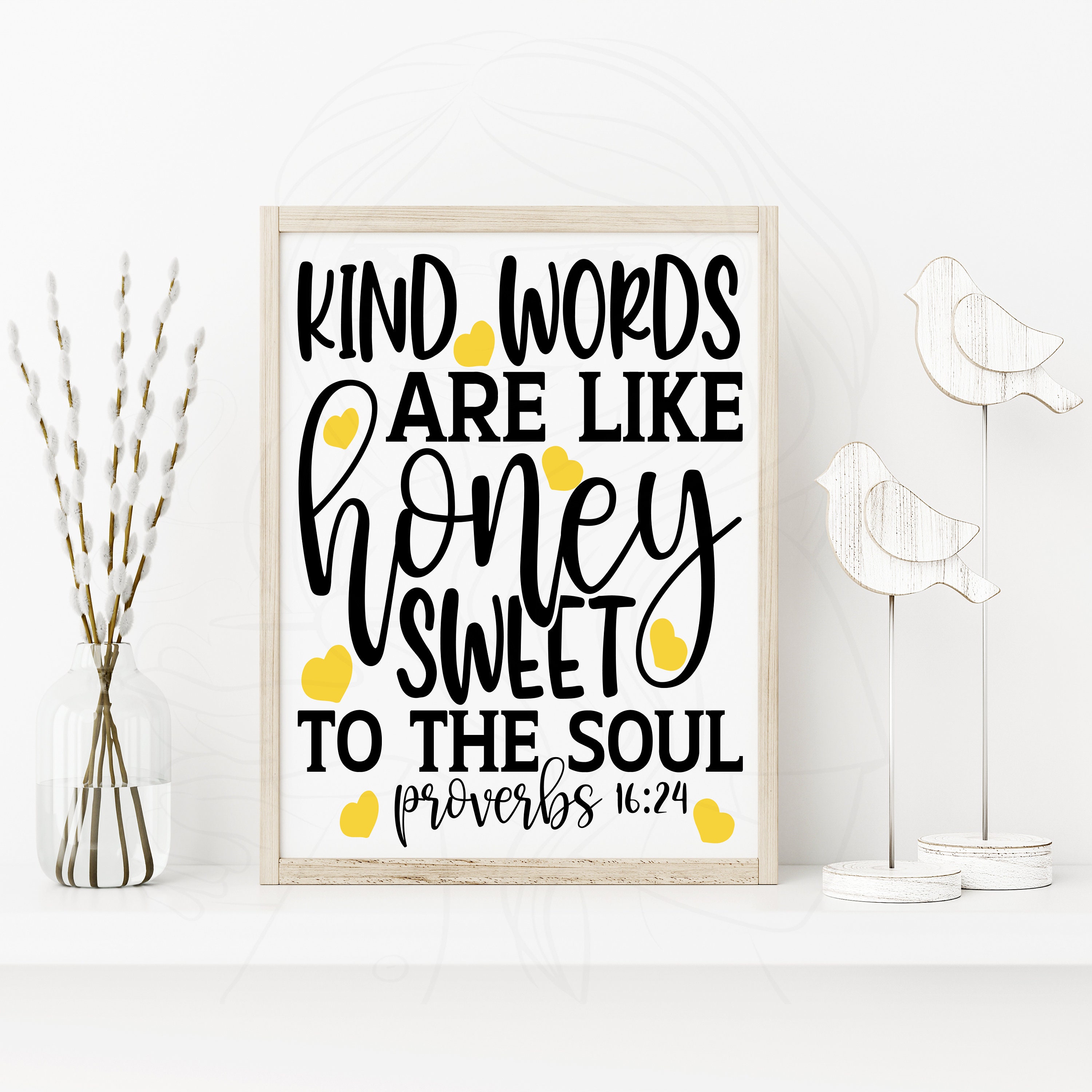 Kind Words Are Like Honey Sweet to the Soul Cut File for Cricut ...
