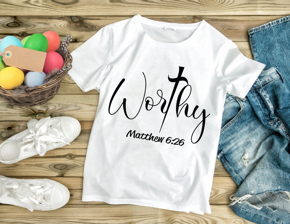 Worthy - Cut File - for Cricut, Silhouette, Etc. SVG, PNG, DXF - Etsy