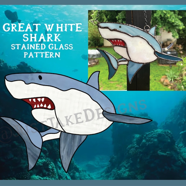 Great White Shark - Etsy
