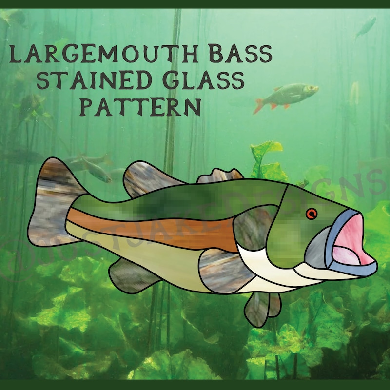 Stained Glass Fish - Etsy