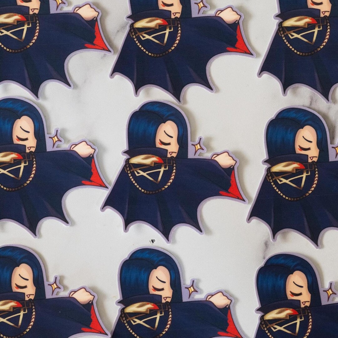 Vampire Caitlyn Sticker - Arcane - Etsy