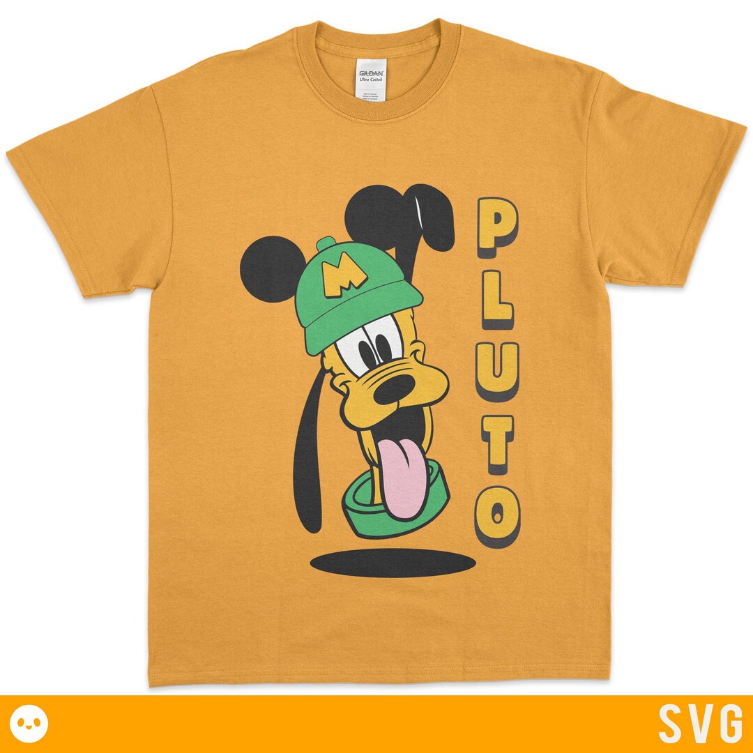 Pluto Svg, T Shirt Svg, Toddler Svg, Kids T Shirt Design, Pluto Shirt Svg, Disney Shirt Svg ...