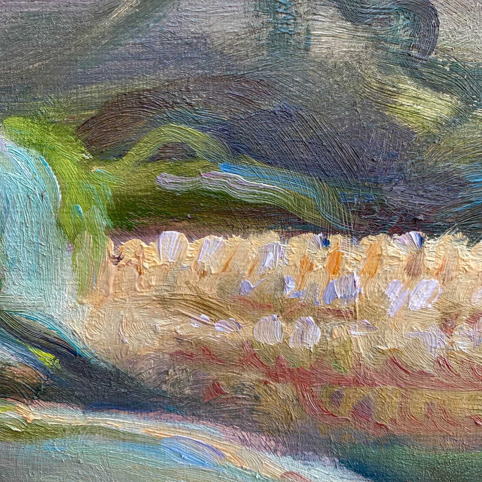 Corn Painting Vegetables Art Corn Artwork Original Oil Canvas - Etsy