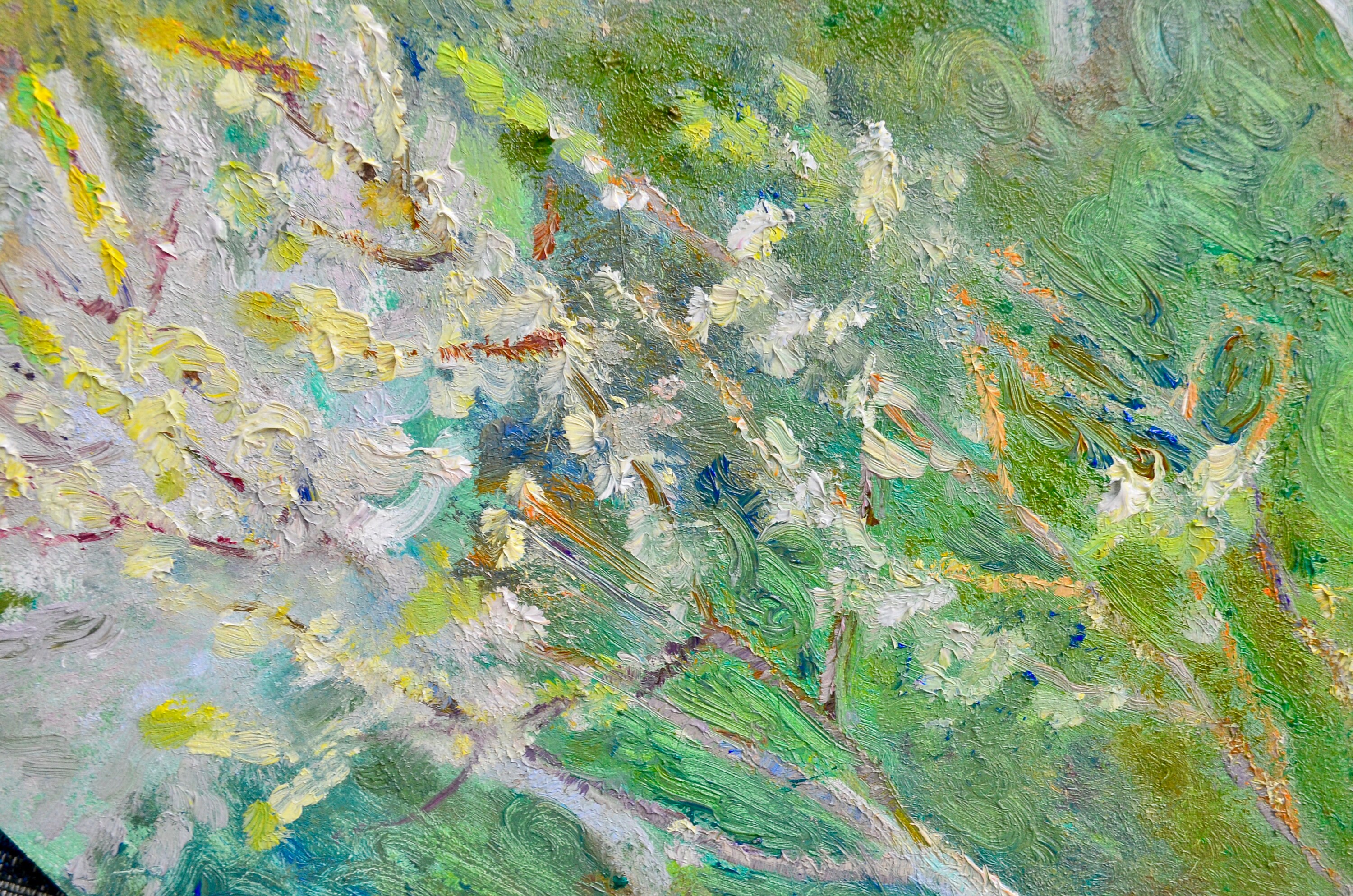 Tree Painting Nature Wall Art Tree Artwork Original Oil - Etsy