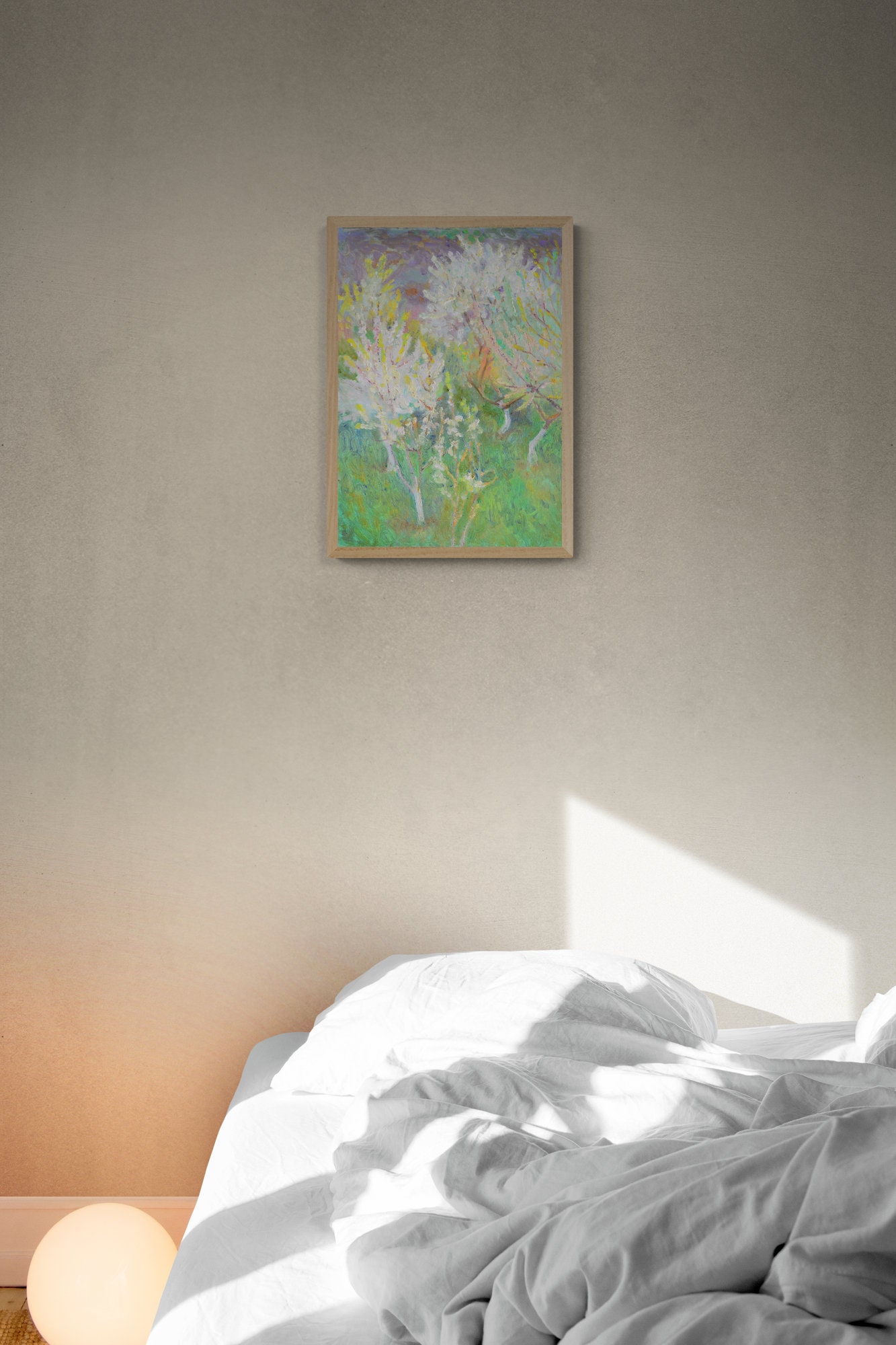 Tree Painting Nature Wall Art Tree Artwork Original Oil - Etsy