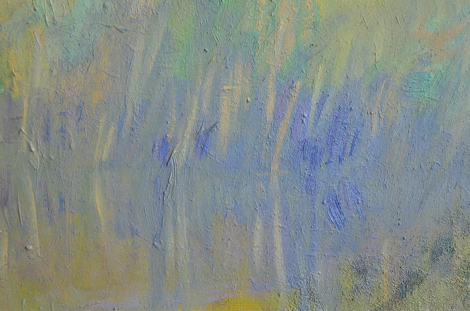 Abstract Landscape Painting Forest Wall Art Large Canvas Art | Etsy