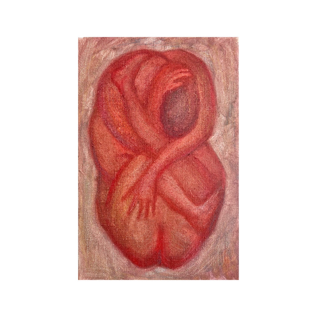 Surrealism Painting Germ Art Surreal Wall Art Space Artwork Oil Canvas ...