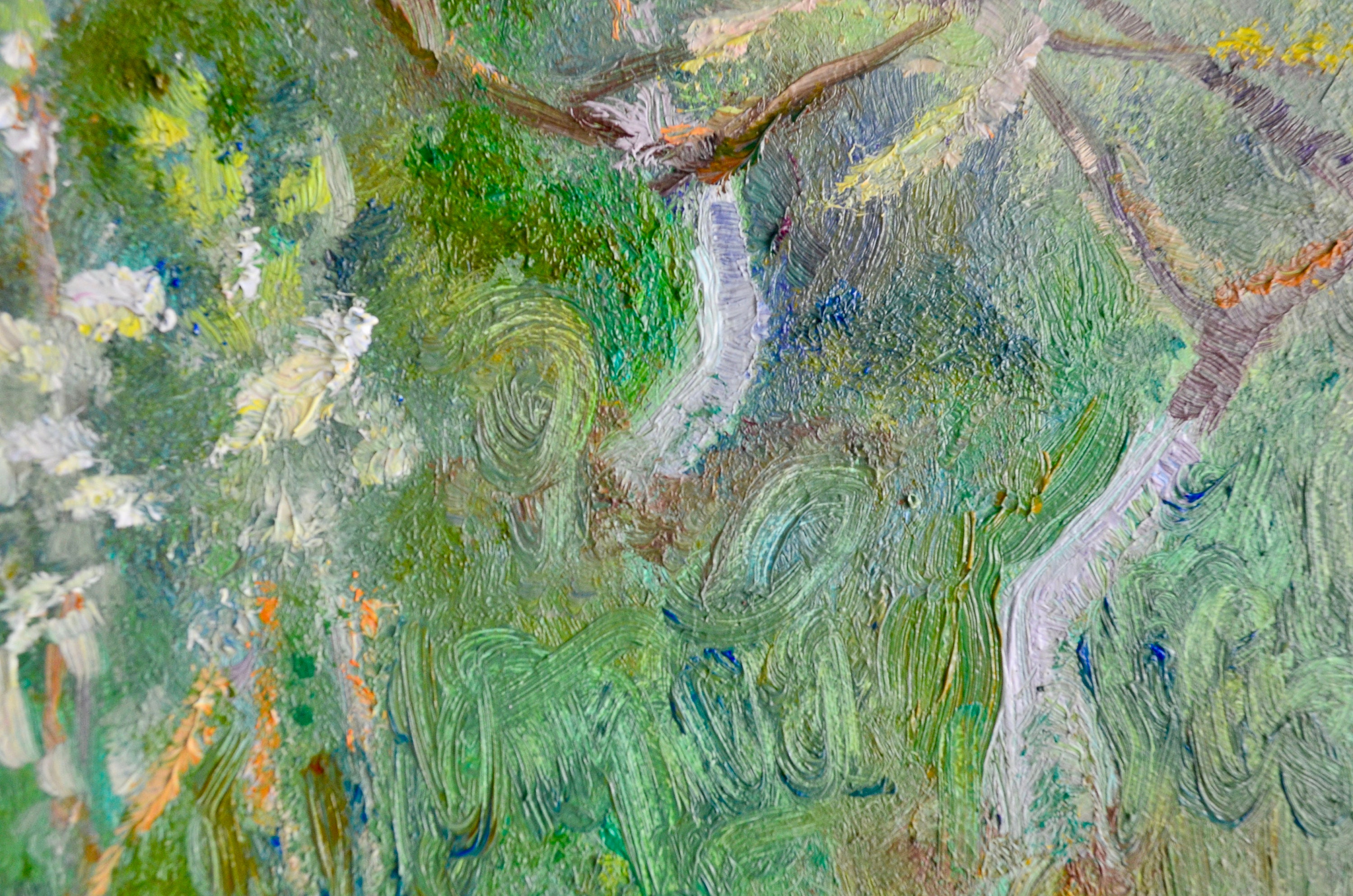 Tree Painting Nature Wall Art Tree Artwork Original Oil - Etsy