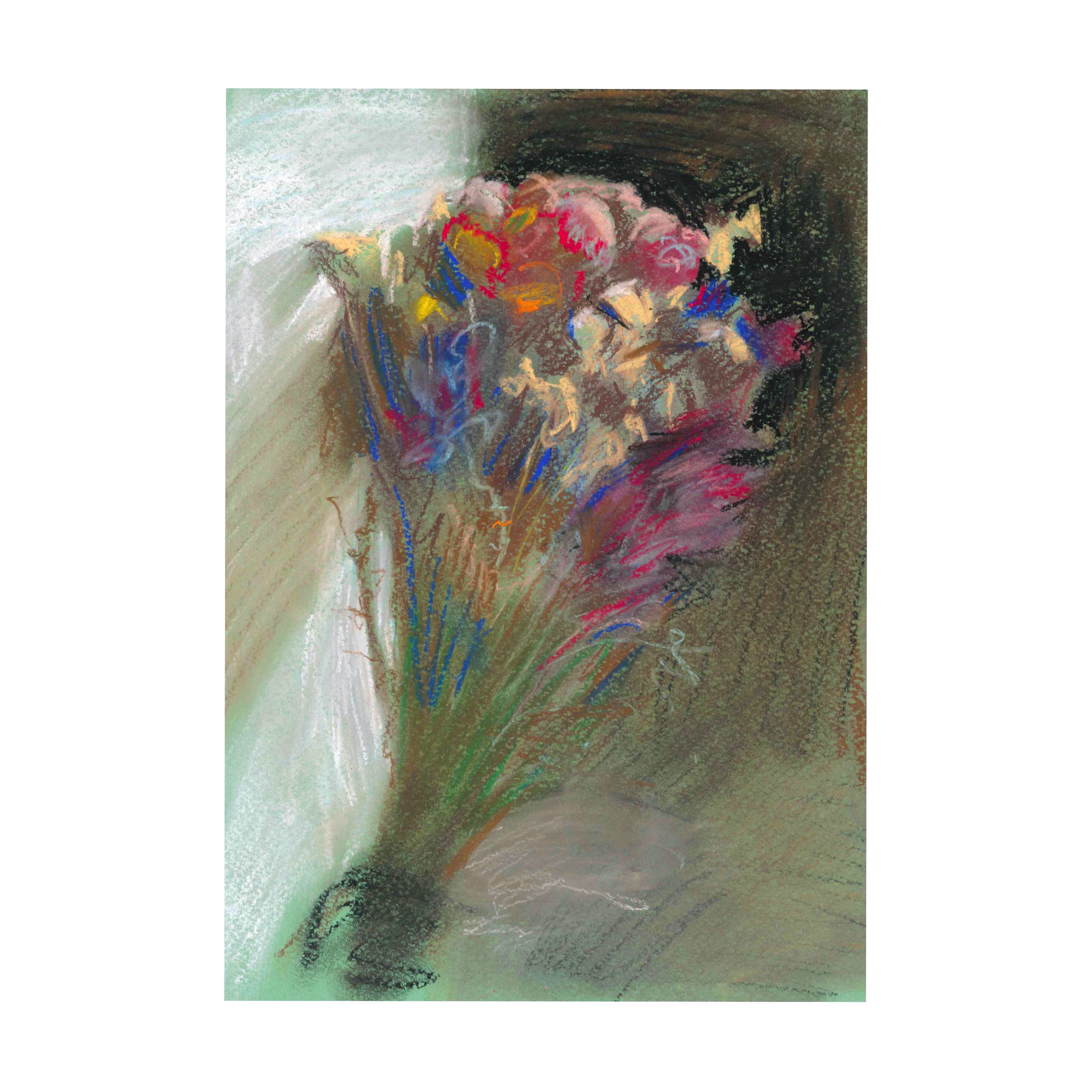 Bouquet Painting Floral Bouquet Art Flower Wall Art Floral | Etsy