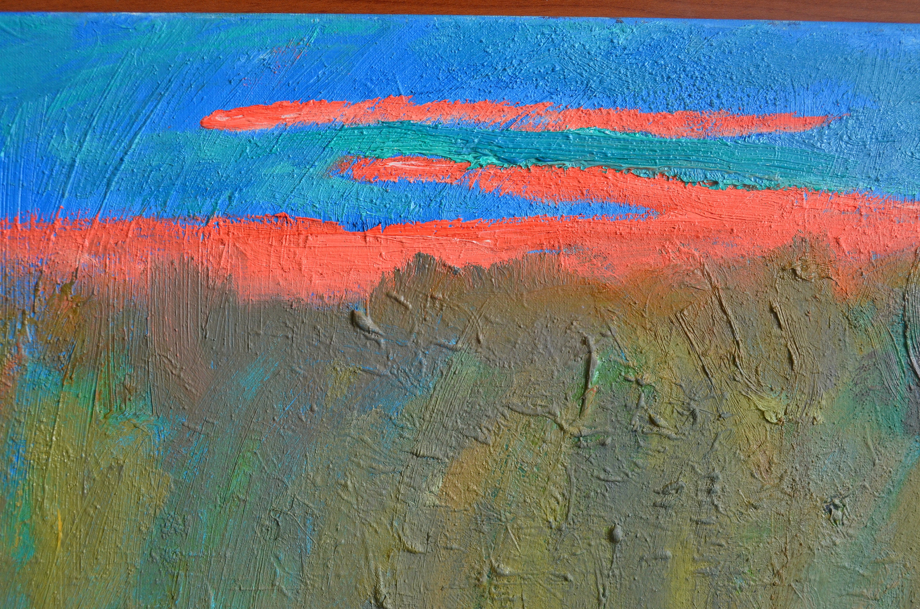 Abstract Landscape Painting Forest Wall Art Large Canvas Art | Etsy