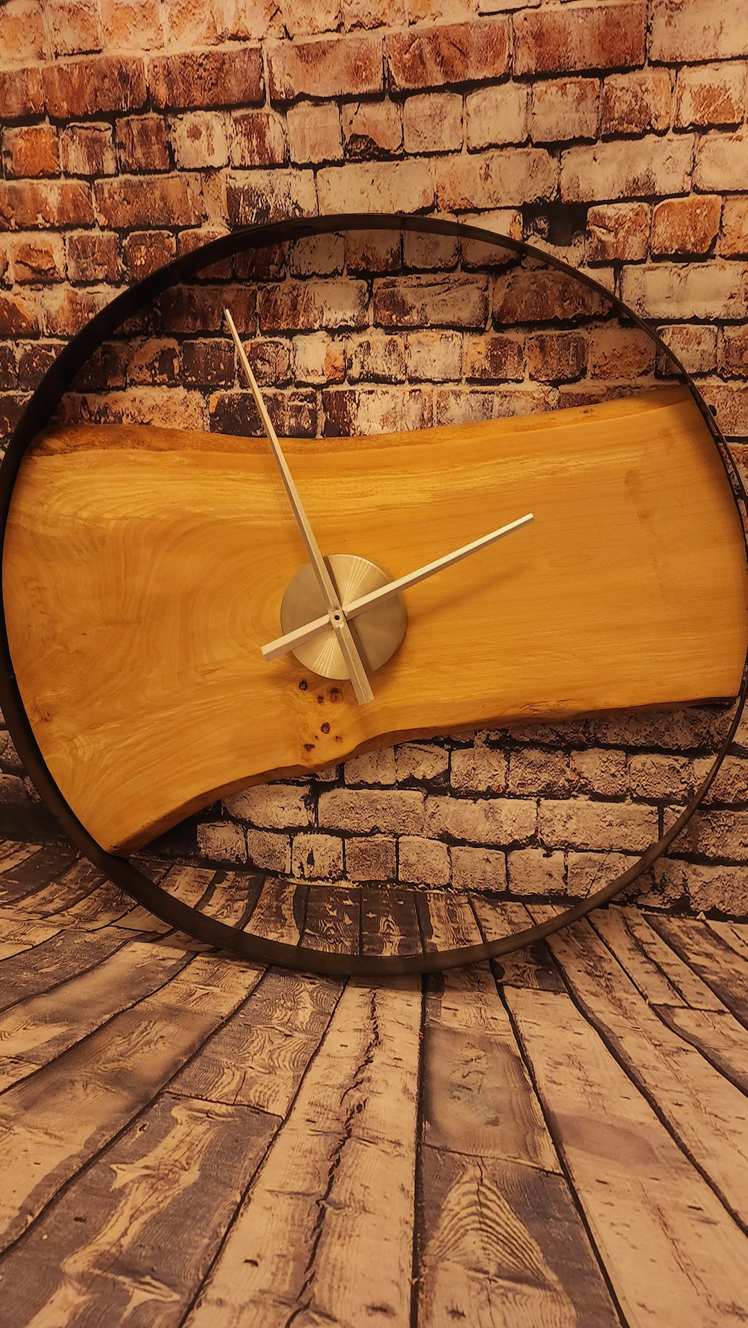 Wine Barrel Ring Wall Clock - Etsy