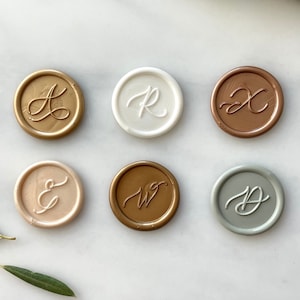 Custom Wax Seal Stamp: Wedding Invitation Seals, Self Adhesive - Etsy