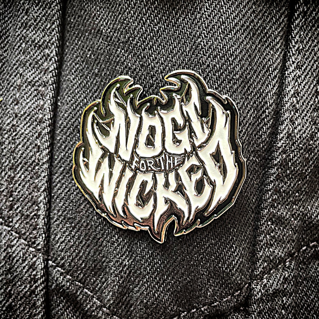 Nogi for the Wicked | Enamel Pin - Etsy