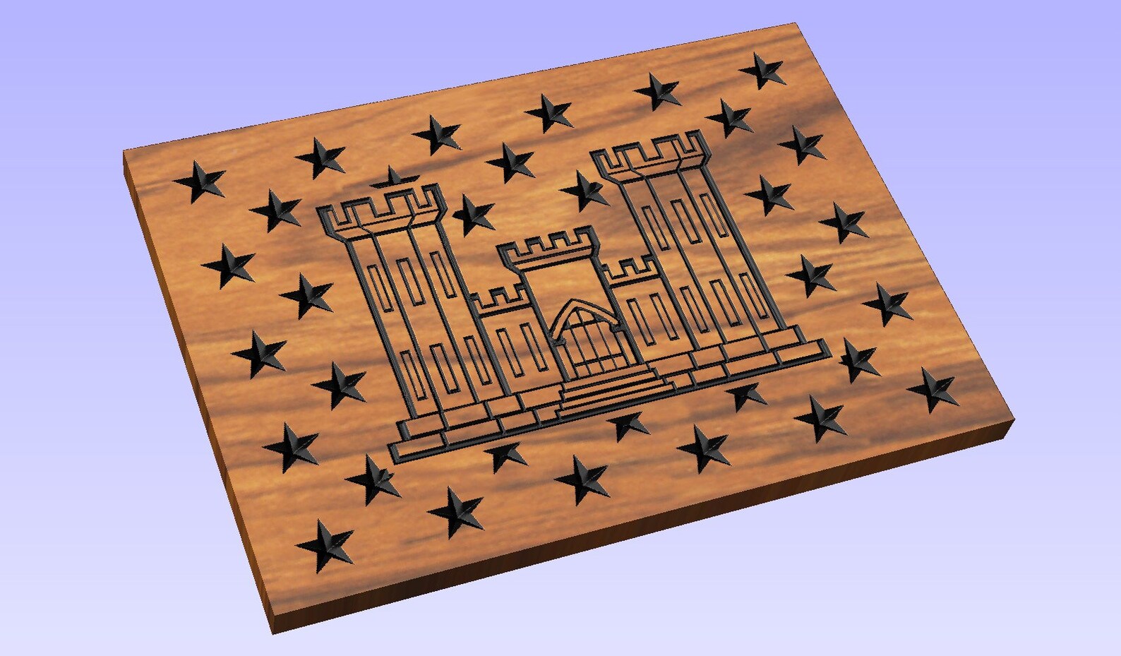 US Army Corps of Engineers Logo in Union USACE Vector File - Etsy