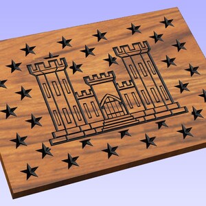 US Army Corps of Engineers Logo in Union - USACE Vector File - Crv, Dxf ...