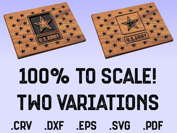 US Army Logo in Union USA Logo Vector File crv dxf eps | Etsy