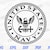 US Navy Logo in Union Vector Logo Cut File Crv, Dxf, Eps, Svg, Pdf ...