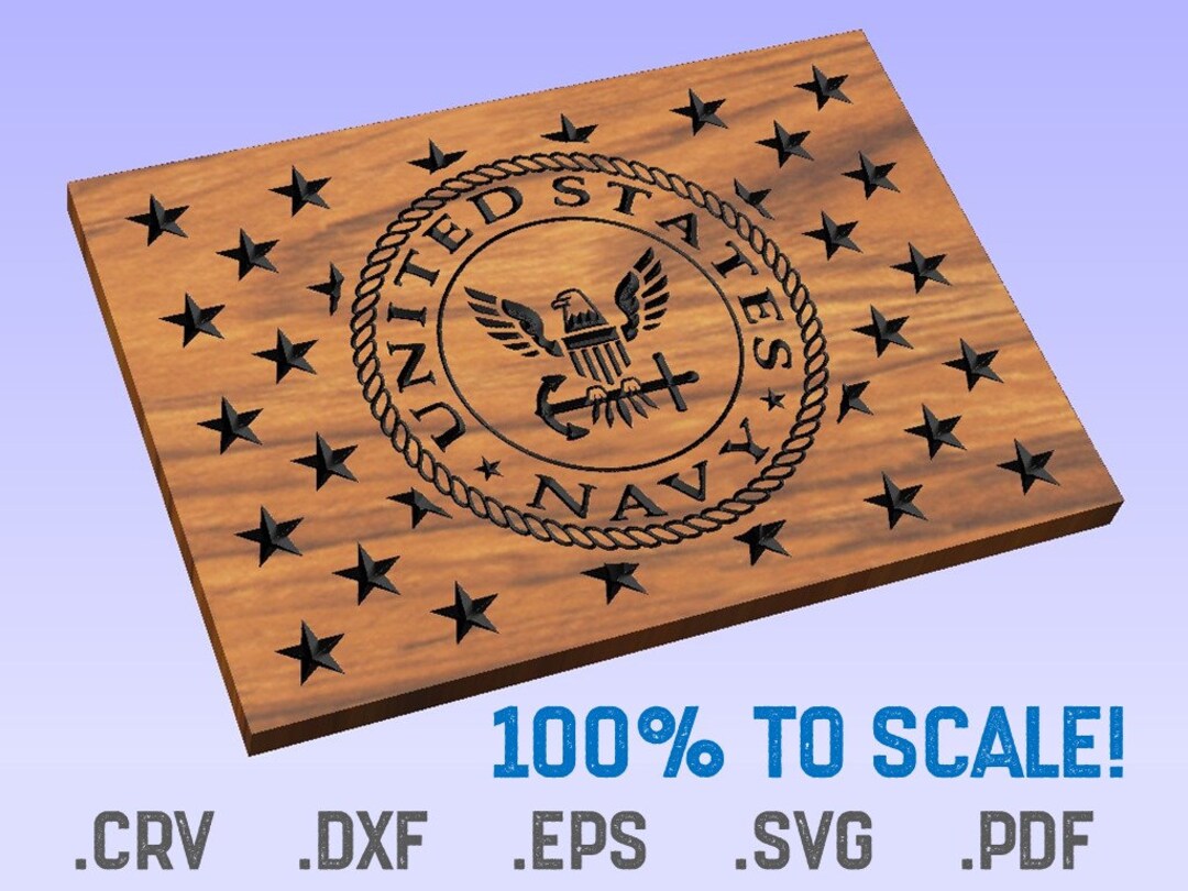 US Navy Emblem in Union - USN Logo Vector File Bundle - Digital ...