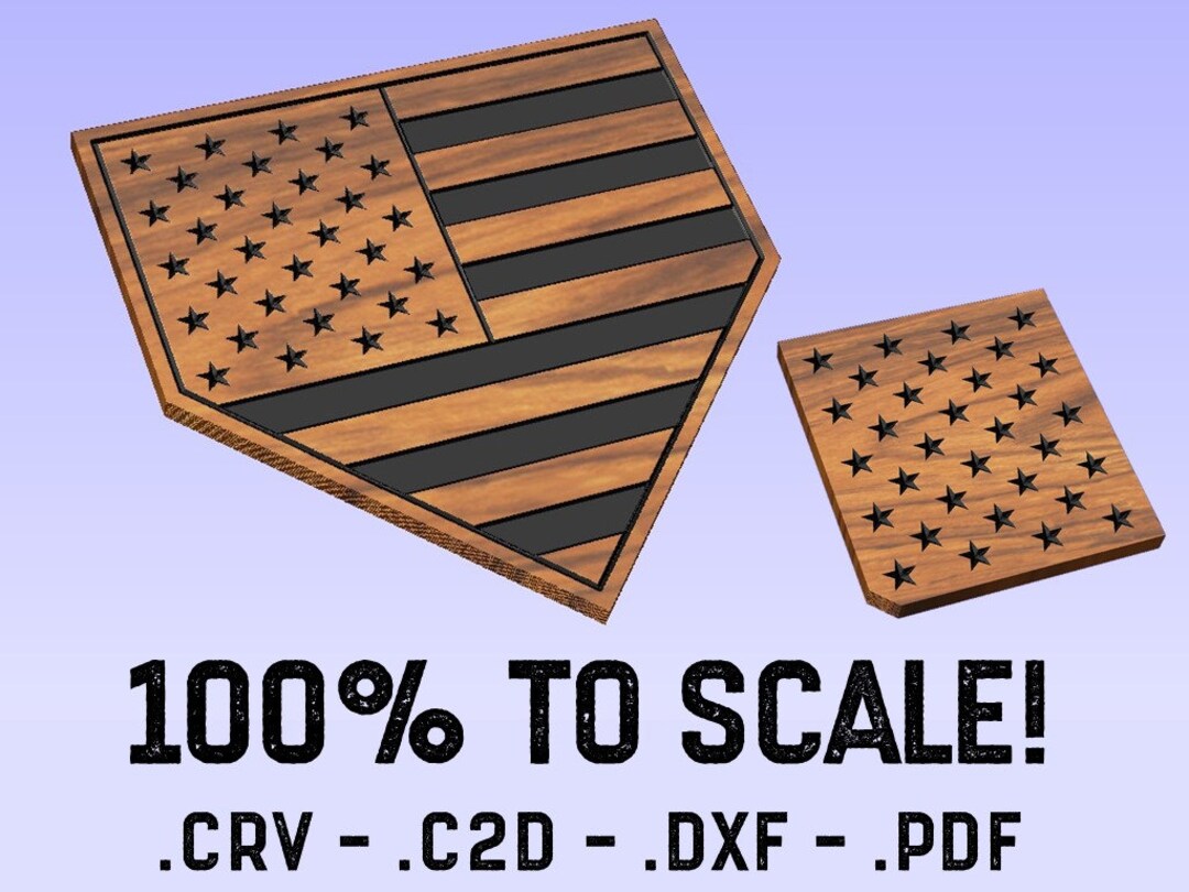 Home Plate American Flag - CRV & C2D Cut Files - Baseball Flag Vector ...
