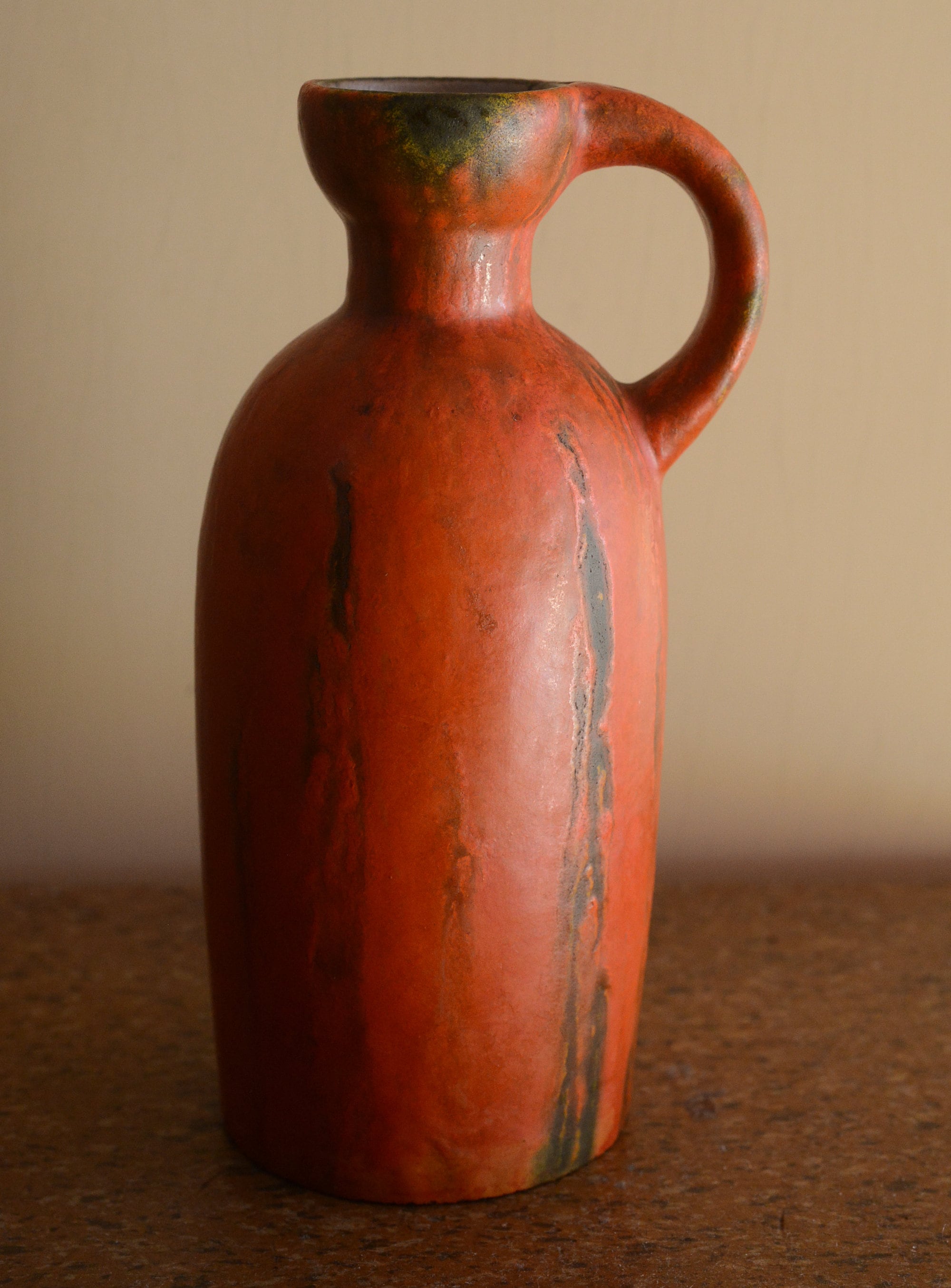 Ruscha 321 Vulkano Vintage Vase, Kurt Tschörner Design, Modernist 50s ...