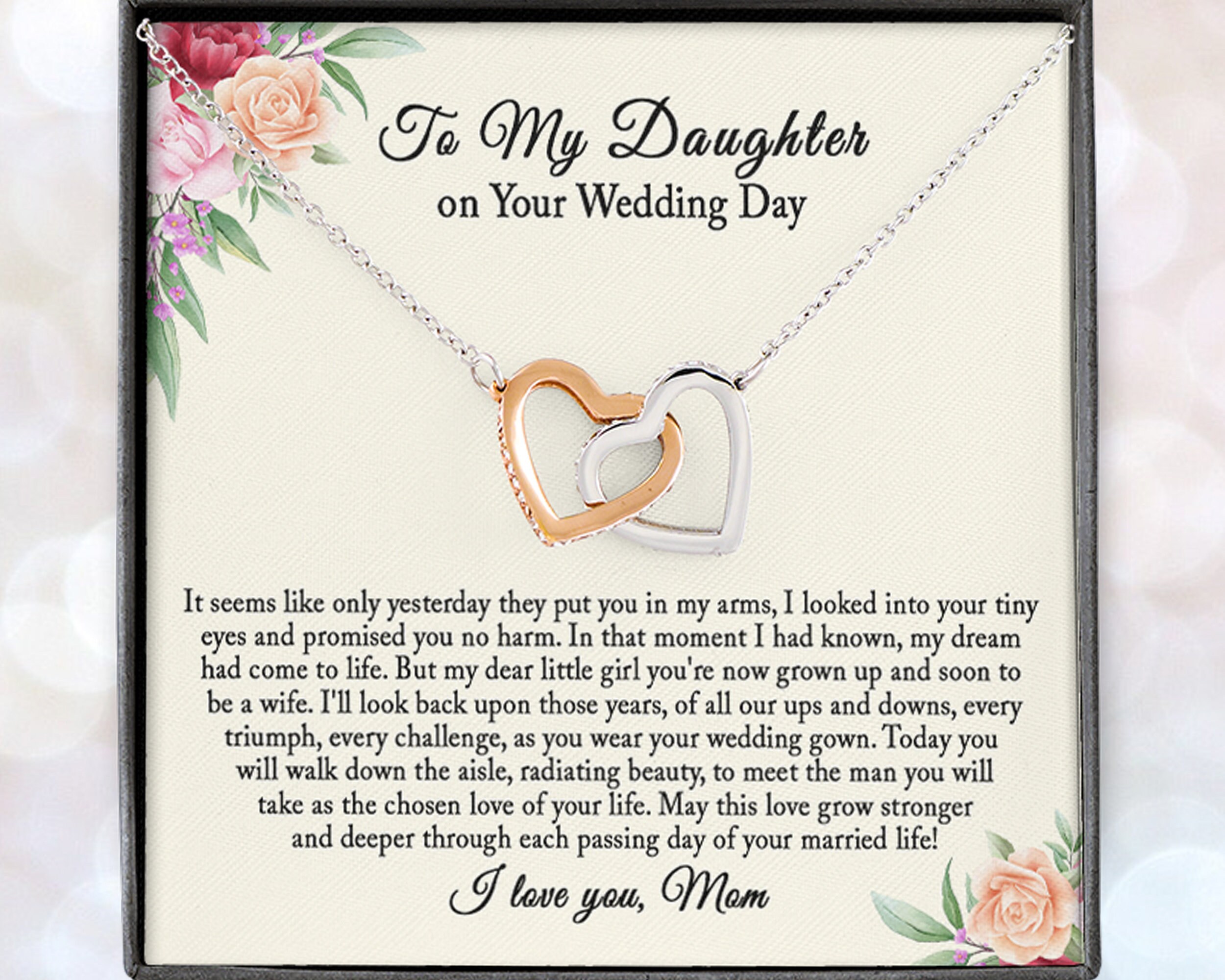 Daughter Wedding Gift From Mom Bride Gift From Mom Daughter Etsy