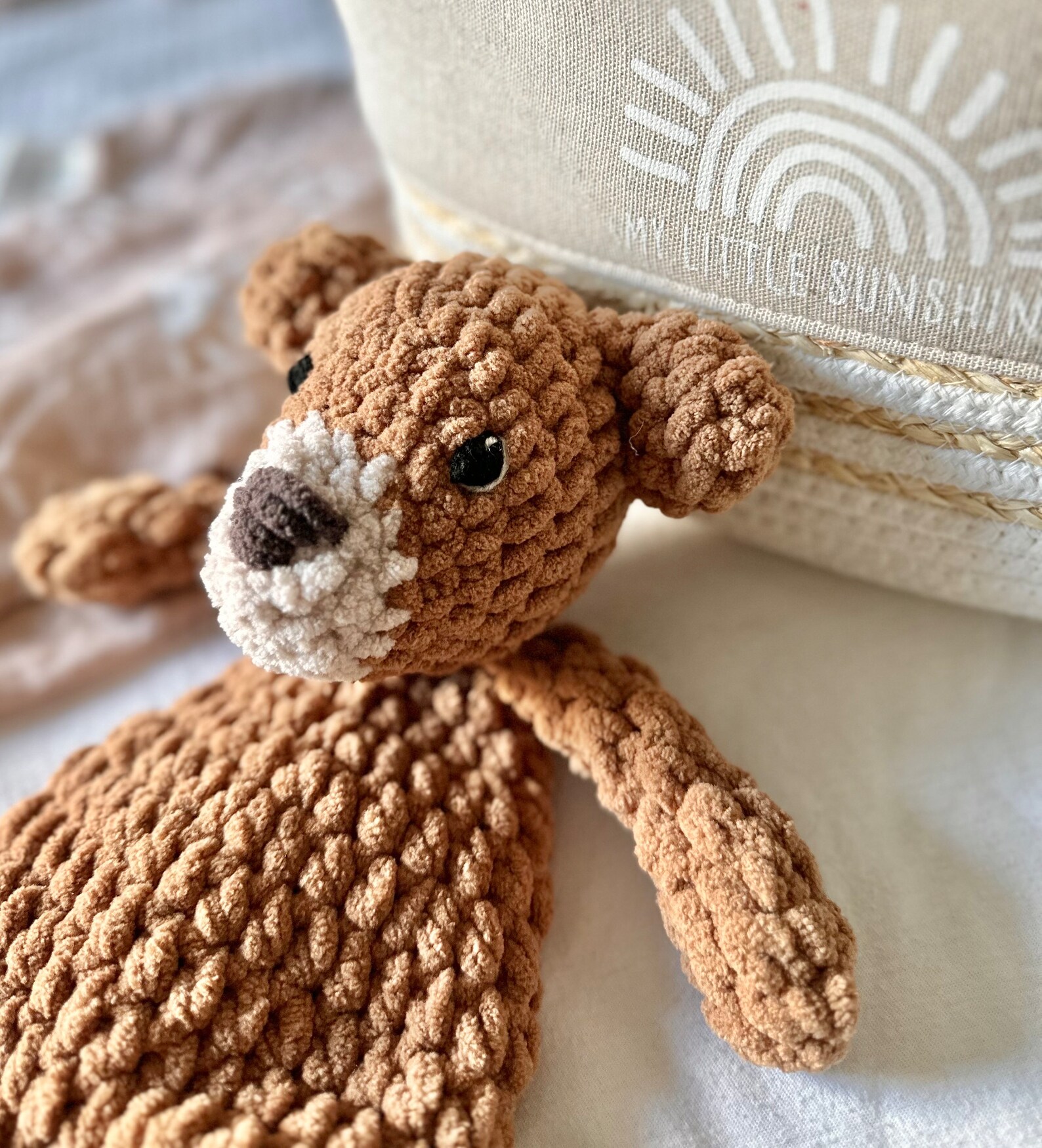 Bear Snuggler/soft Bear Plush/ever Bear Lovey/ Ready to Ship Item - Etsy