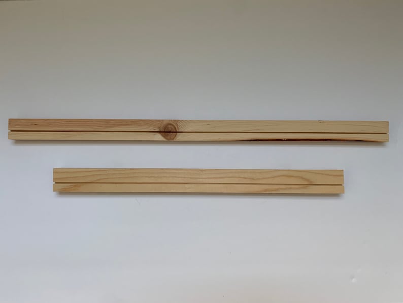 Letter Ledge Set Wooden Ledges With Acrylic Letters - Etsy