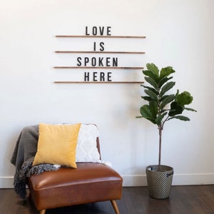 Acrylic Letter Pack | 3x5 Acrylic Letters for 40” Ledges | Letters for ...