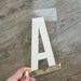 Acrylic Letter Pack | 3x5 Acrylic Letters for 40” Ledges | Letters for ...
