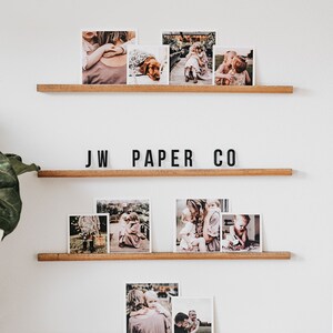 Letter Ledges With Letter Pack | 24 " Wooden Letter Shelves | Acrylic ...