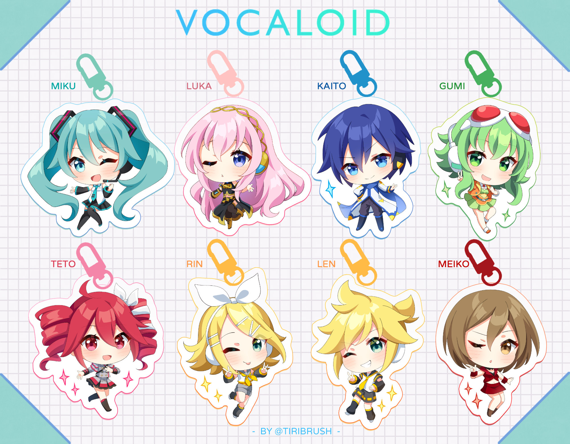 Vocaloid Characters Teto