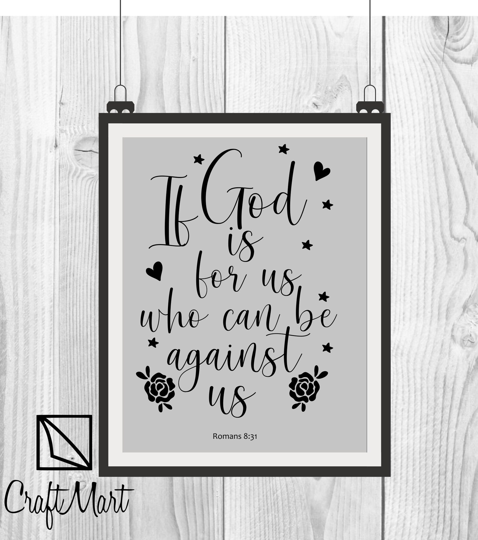 If God is for Us Who Can Be Against Us Bible Verse Cricut - Etsy