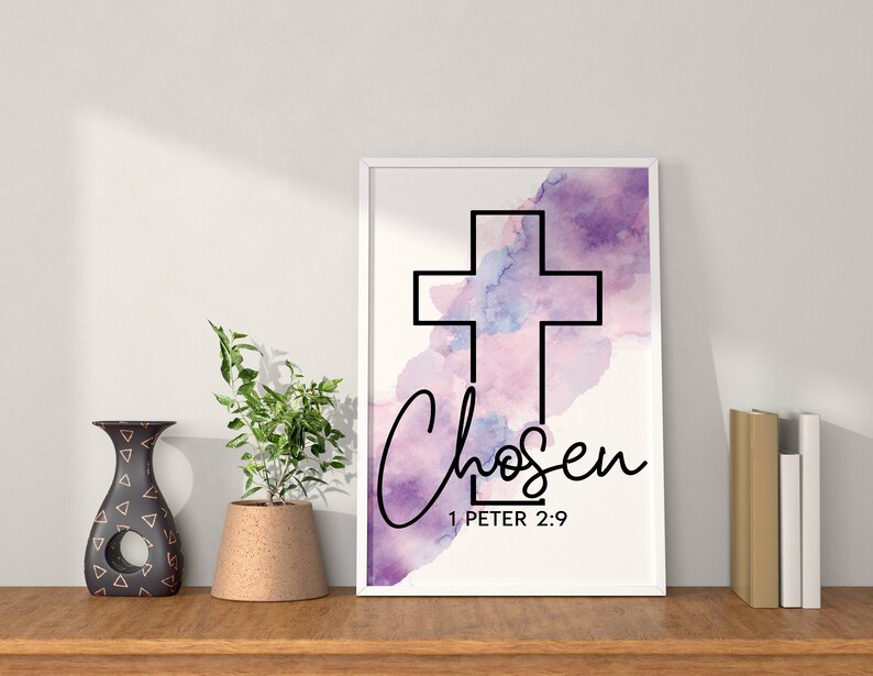 The Chosen Printable Jesus Printable Printable Wall Art - Etsy Finland