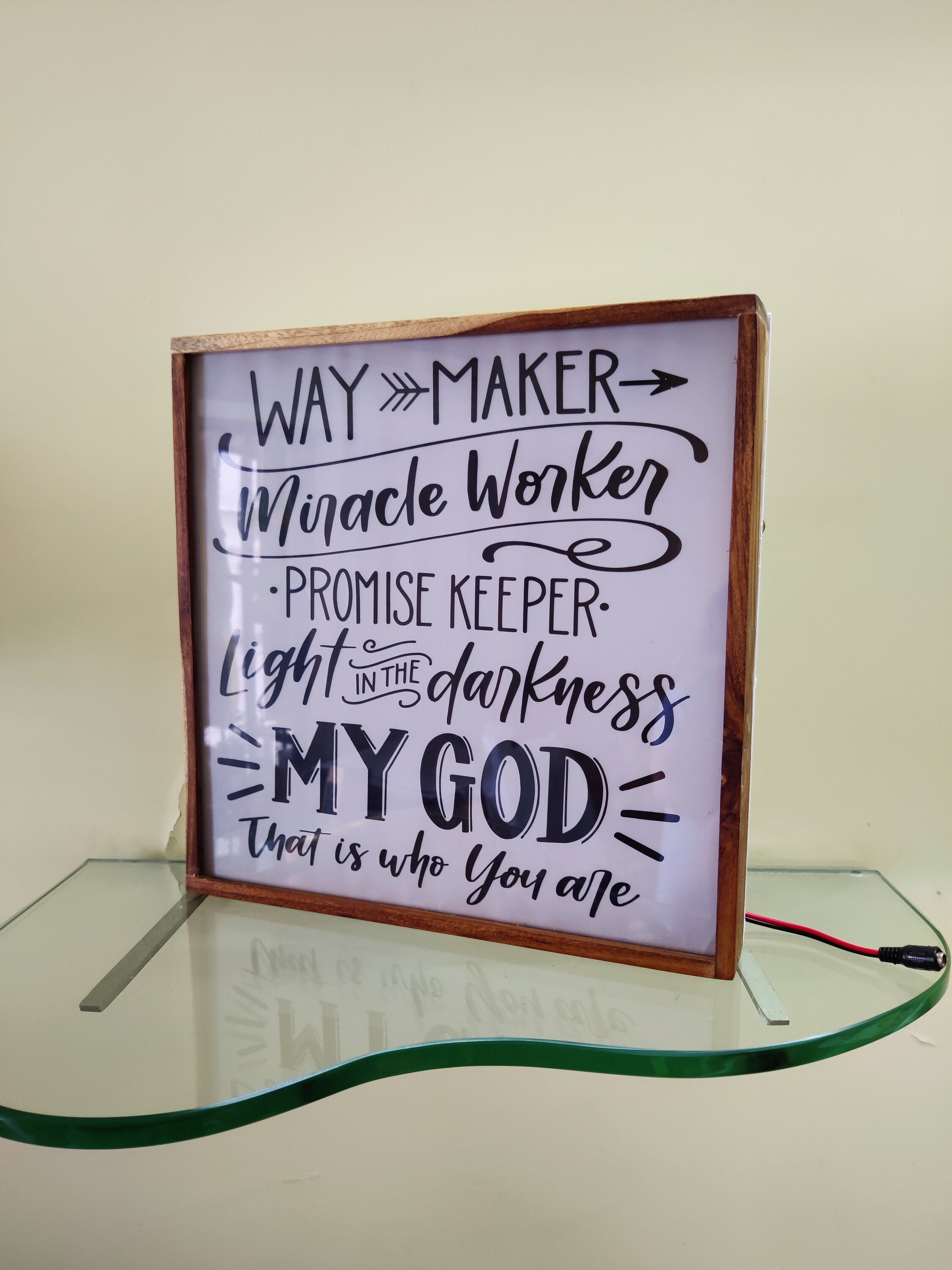 Light box with Custom logo Custom lightbox Perzonalized | Etsy