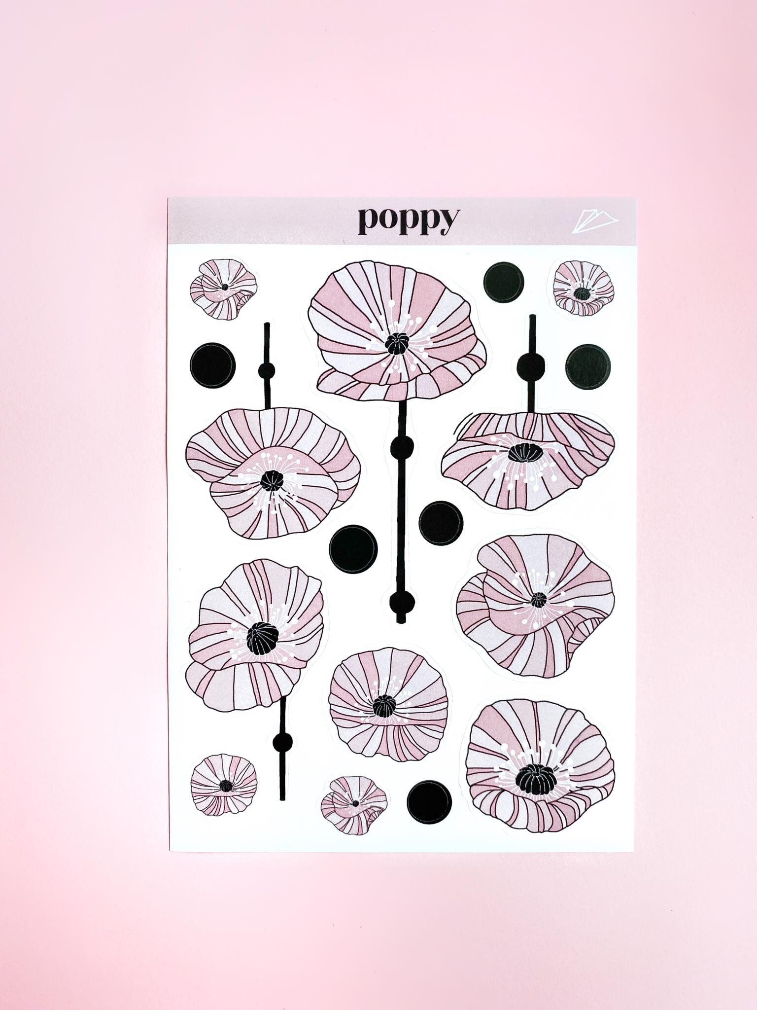 Poppy STICKERS