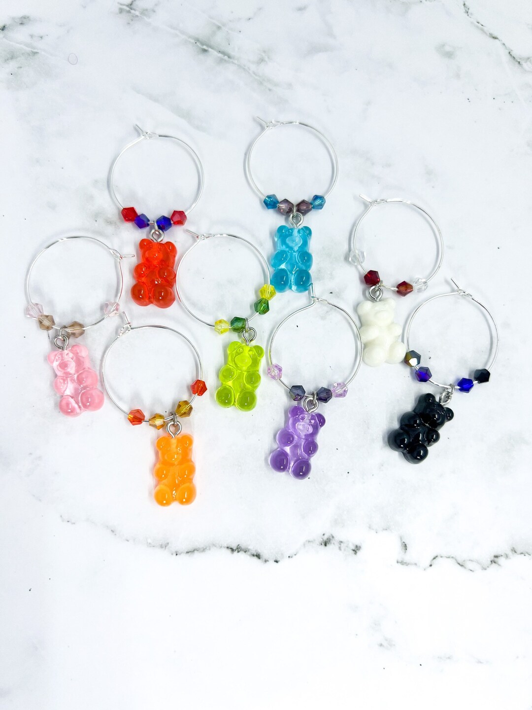 Gummy Bear Wine Labels, Drink Markers, Birthday Gifts for Her, Mothers ...