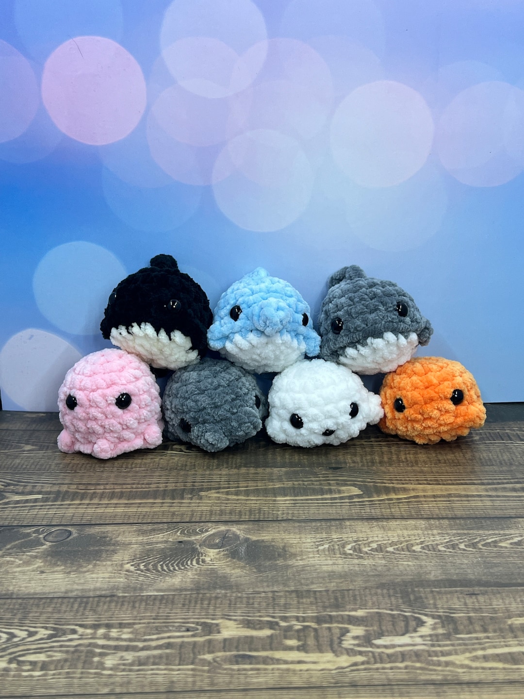 Sea Animal Crochet Pattern, No Sew Crochet Pattern, Beginner Crochet ...