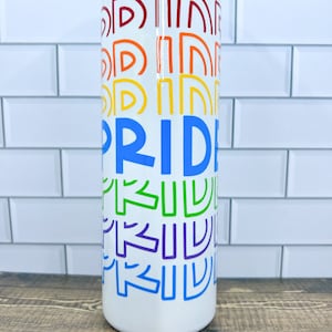 Pride Tumbler, Travel Coffee Mug With Lid, Equality Mug, Insulated ...
