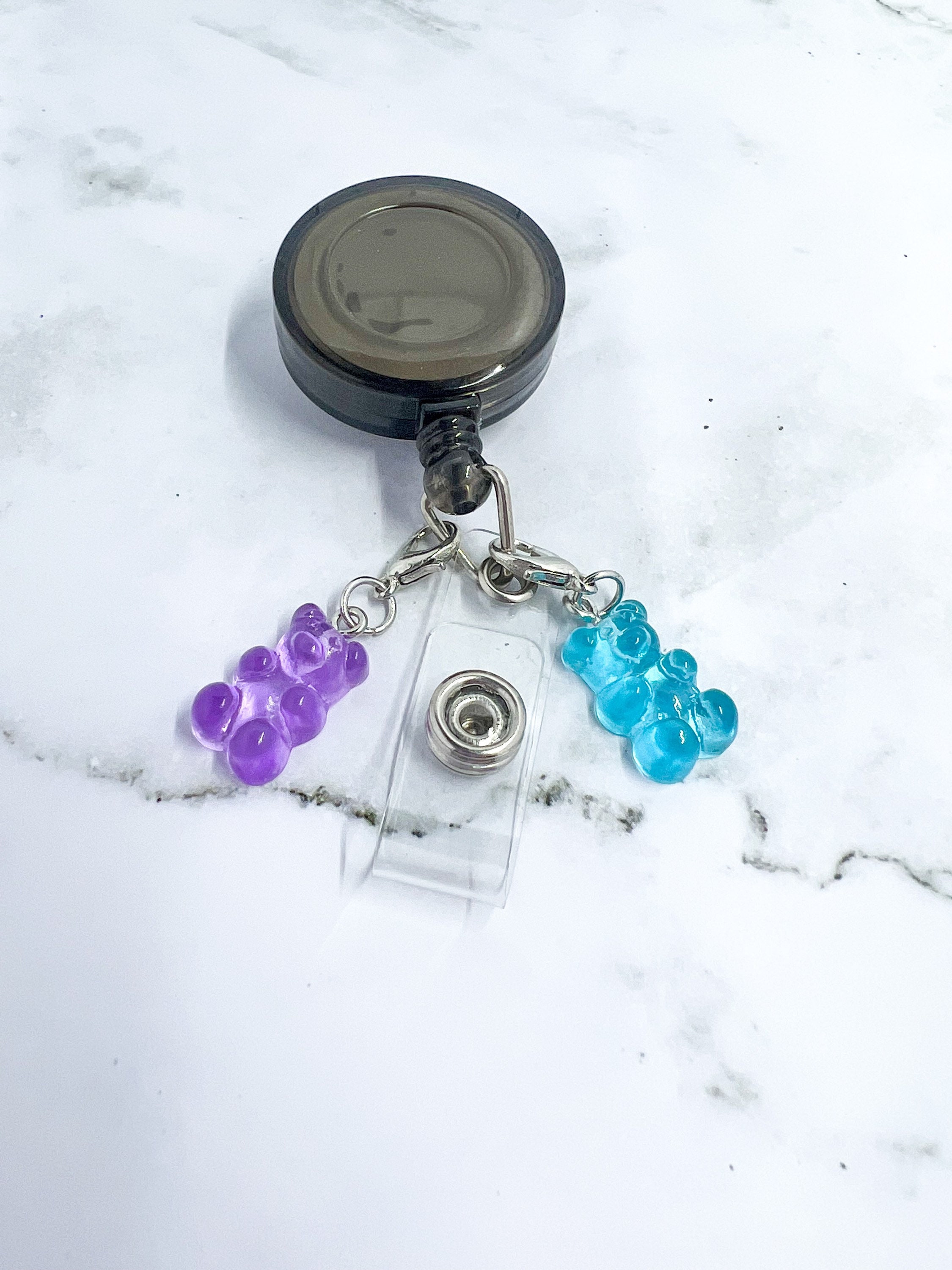 Gummy Bear Badge Reel, Badge Charm, RN Badge Reel, Pediatric Badge Reel ...