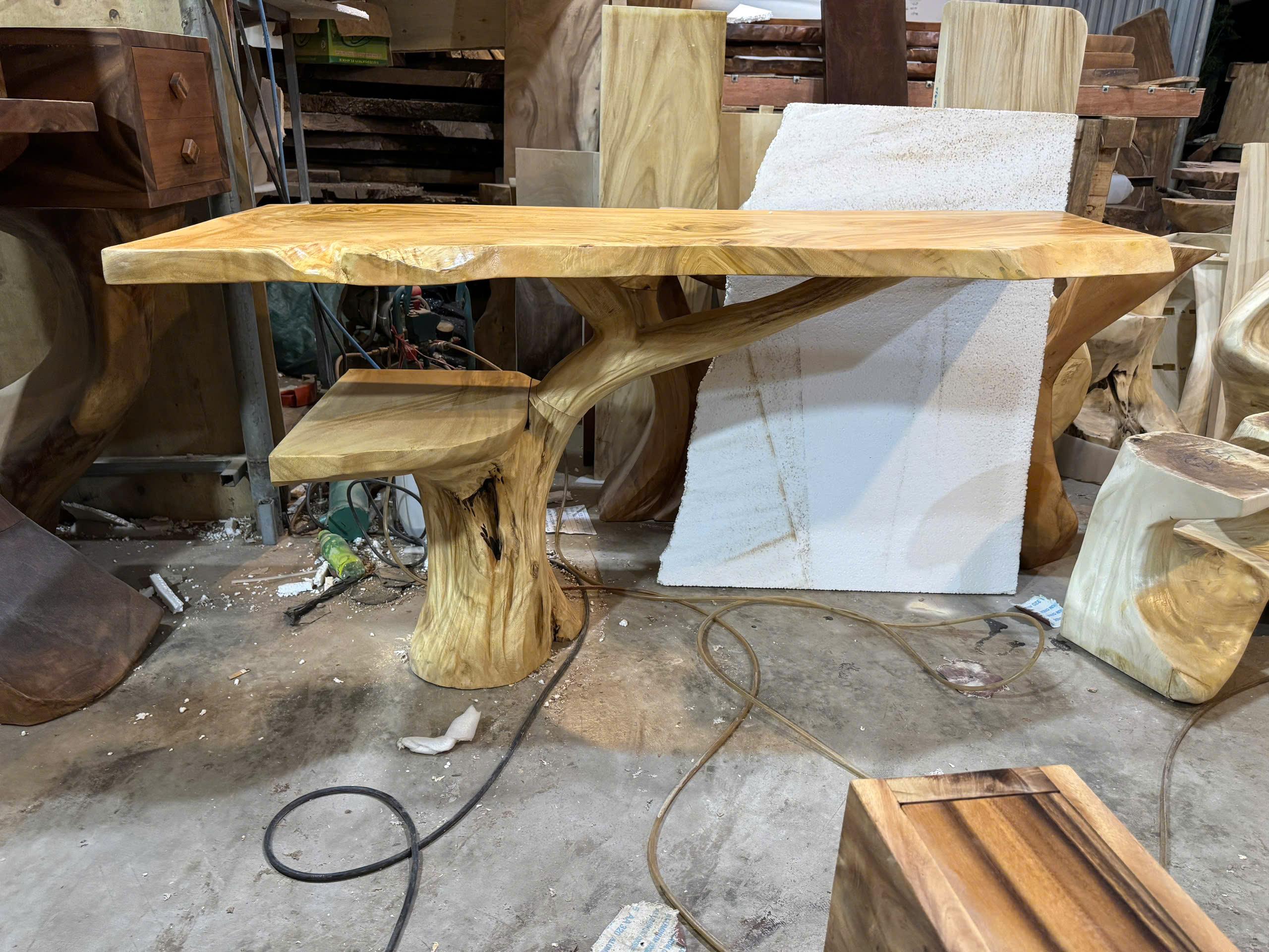 Live Edge Vanity Counter Wood Bathroom Vanity Bathroom Vanities ...