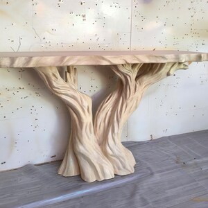 Live Edge Table Narrow Entryway Table Console Furniture Entry Way Table ...